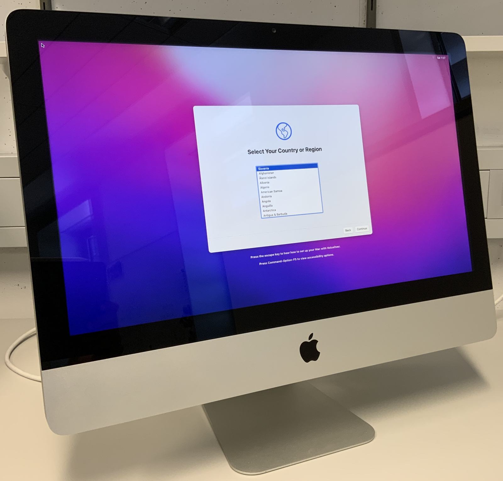 Računalnik Apple iMac 21.5, Mid 2010, macOS Monterey