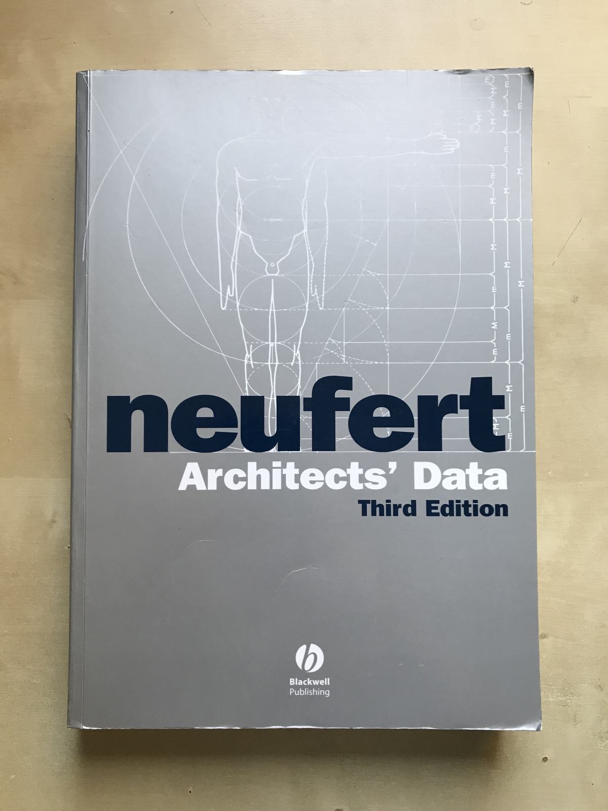 neufert, Architects data, Third edition