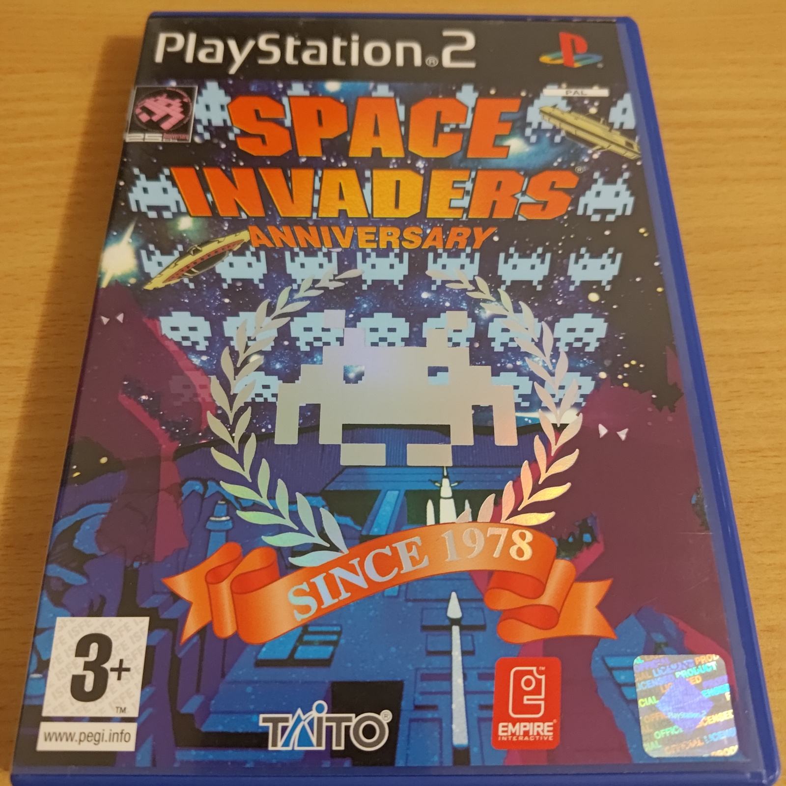 Space Invaders Anniversary PS2 PlayStation 2