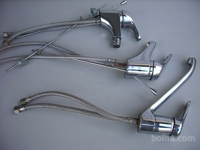 RAZLIČNE ARMATURE-PIPE,BATERIJARMAL-DELI,TRICEVNA,KOTNI VENTILI MENJAM