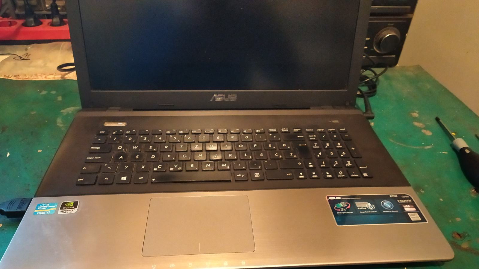 Asus K75VJ i7-3630QM/6Gb/NVIDIA GT 635M 17inch