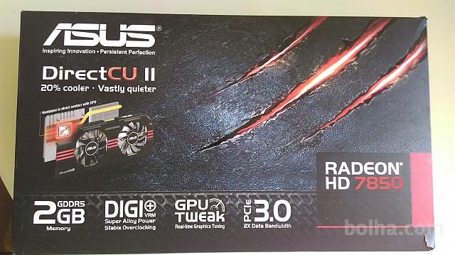 ASUS HD 7850 Radeon 2GB DDR5 DirectCU II