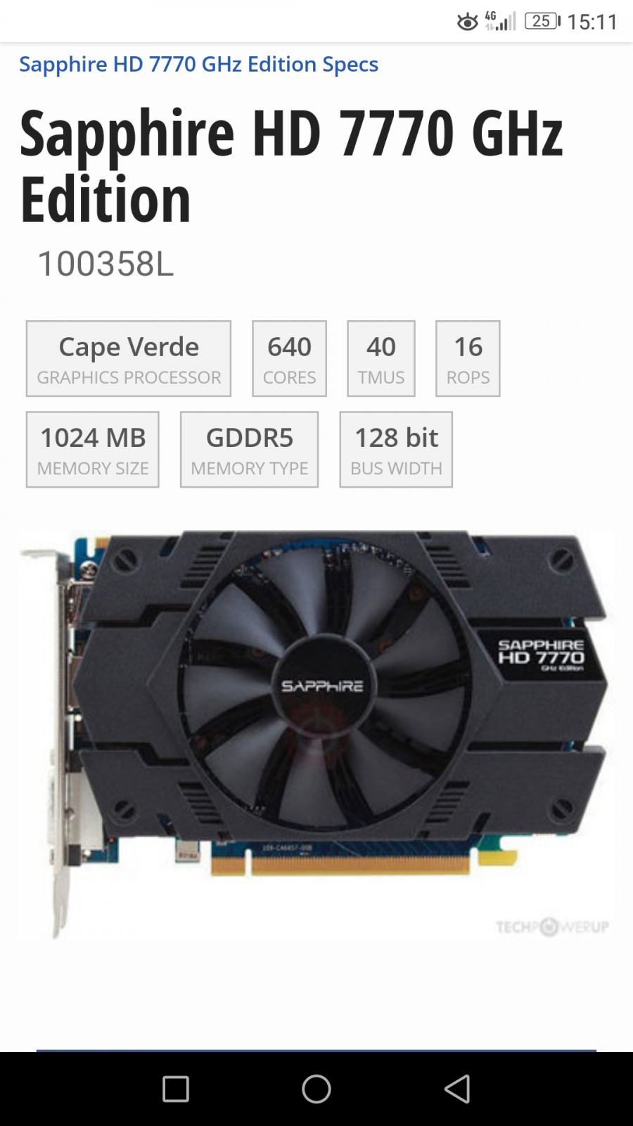 Grafična Radeon HD 7770 Ghz Edition