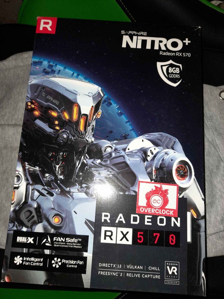 Radeon Sapphire RX 570 Nitro+ 8GB DDR5