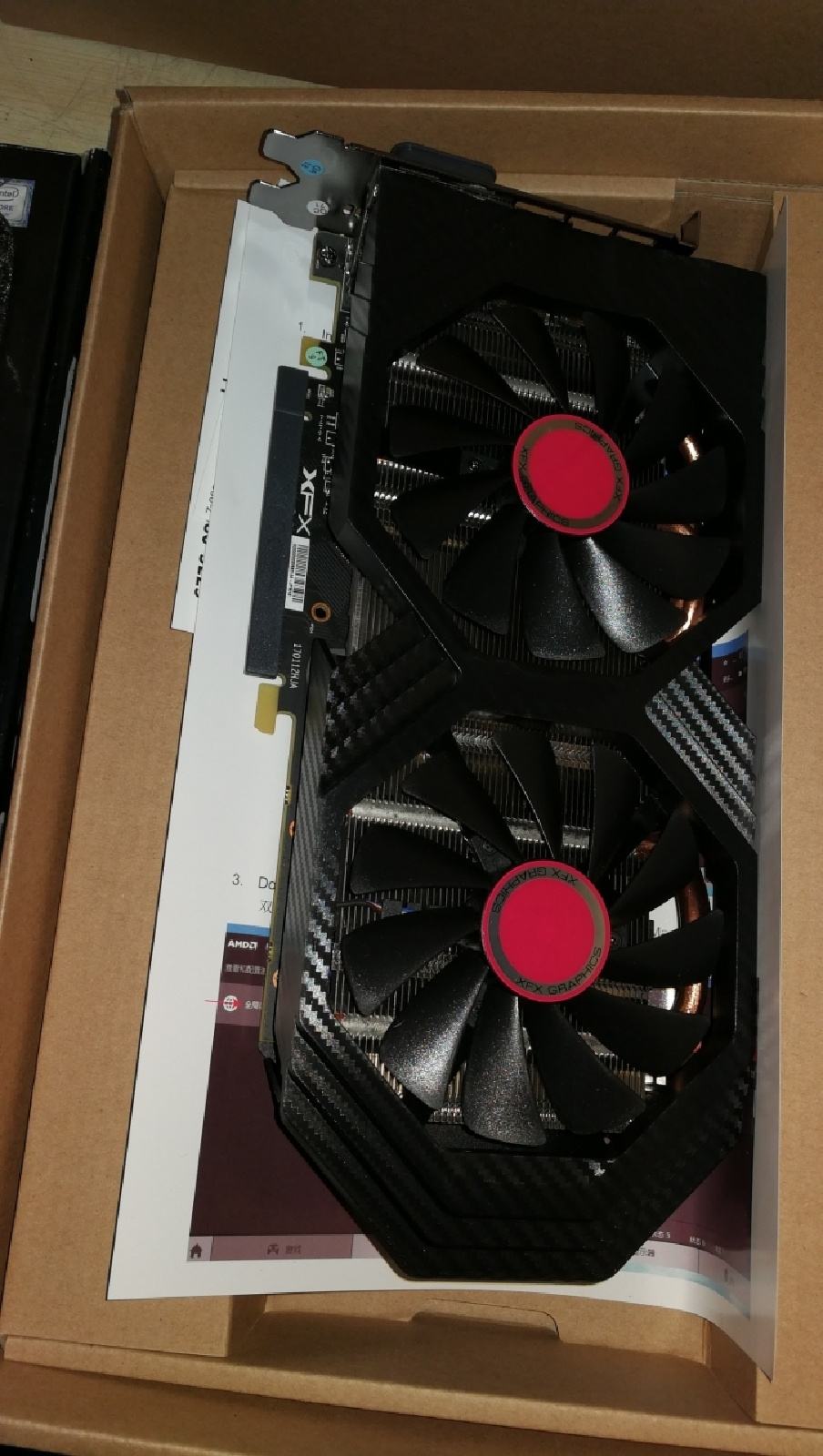 XFX RX580 4GB GDDR5 Black Edition OC