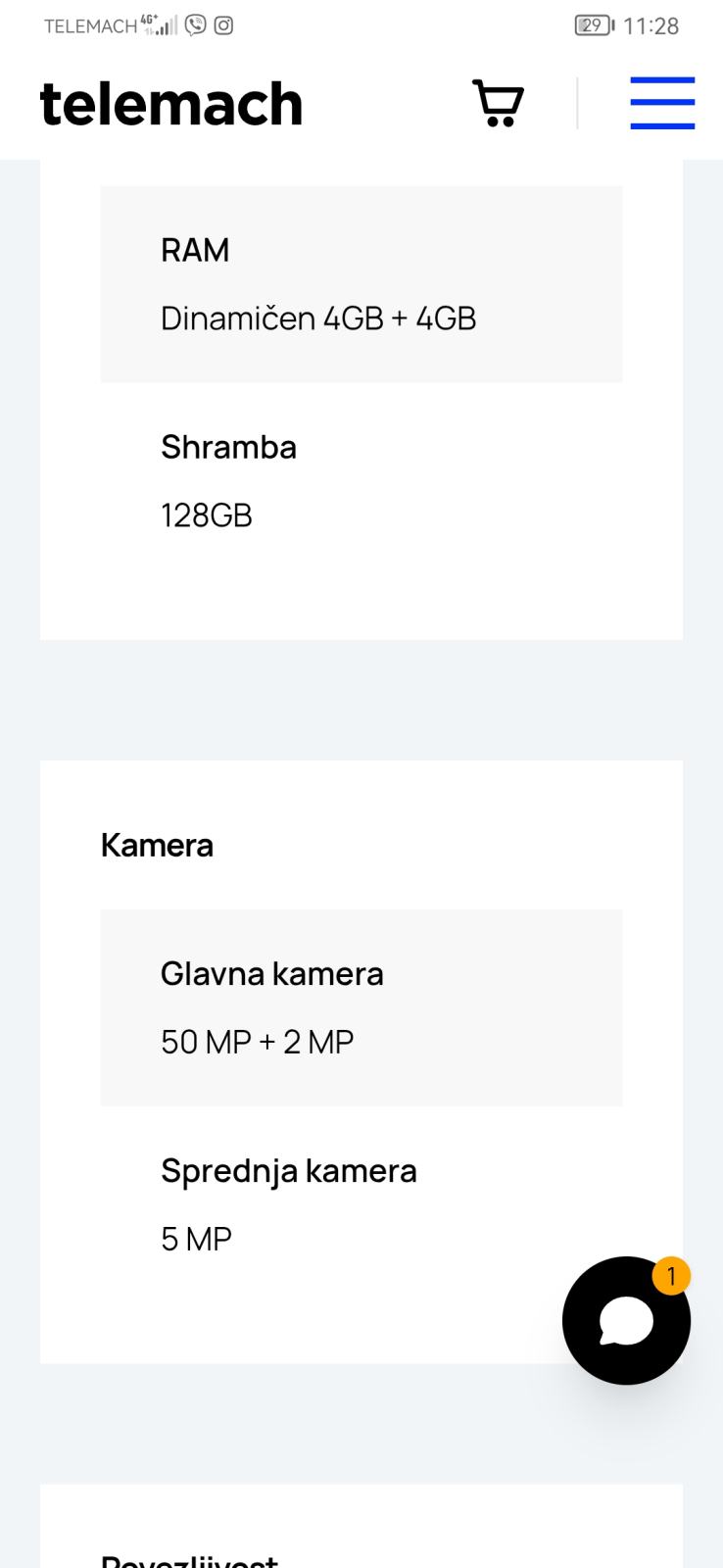 Telemach 5g telefon