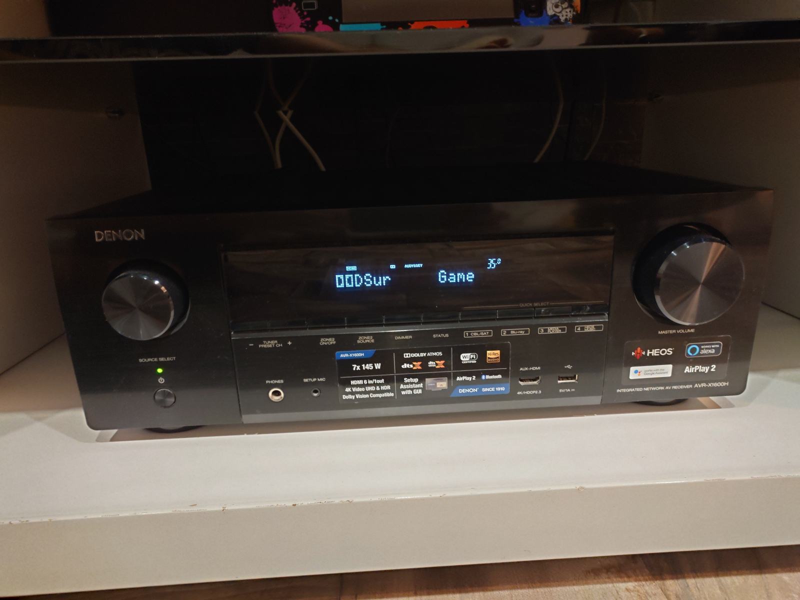 AV SPREJEMNIK DENON AVR-X 1600H