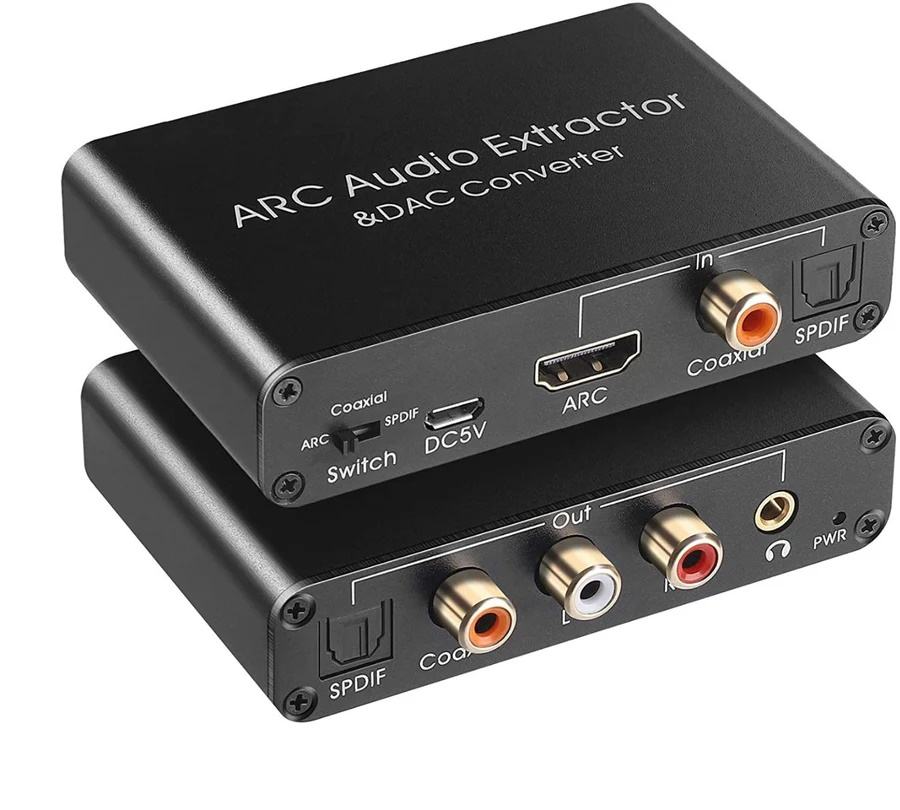 HDMI Audio extractor ARC in DAC converter