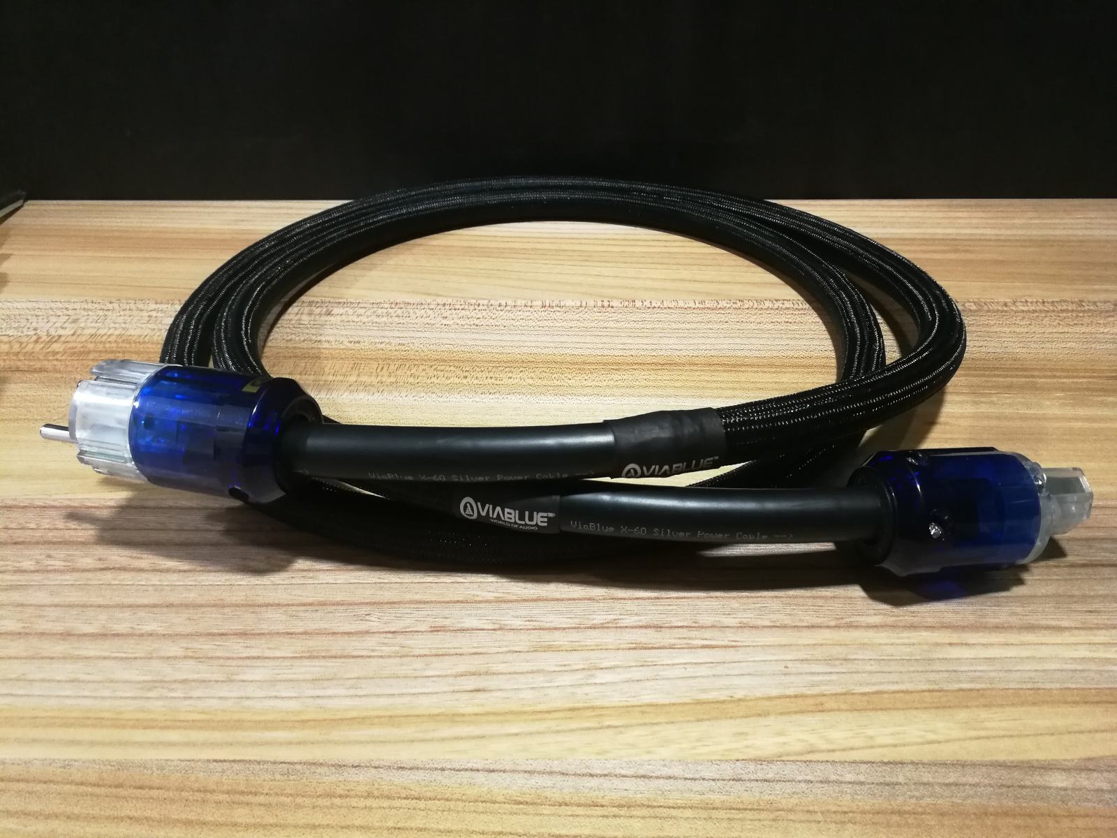 Viablue Silver Power Cable X-60 2m