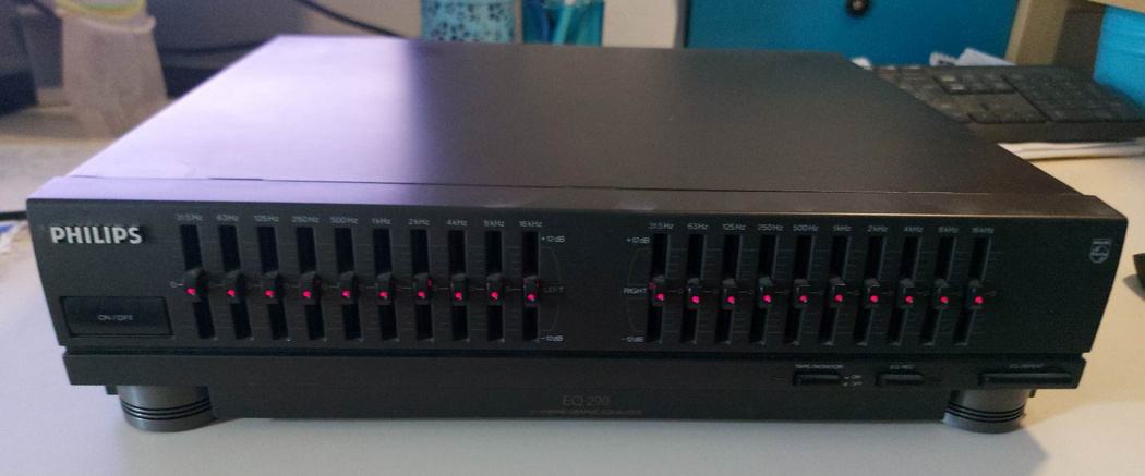 2X10 STEZNI HI-FI GRAFIČNI EQUALIZER PHILIPS EQ 290