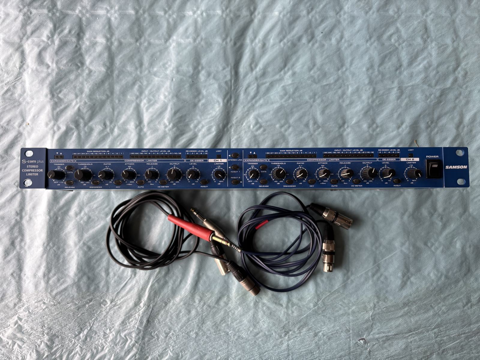 SAMSON S.com plus STEREO COMPRESSOR LIMITER GATE