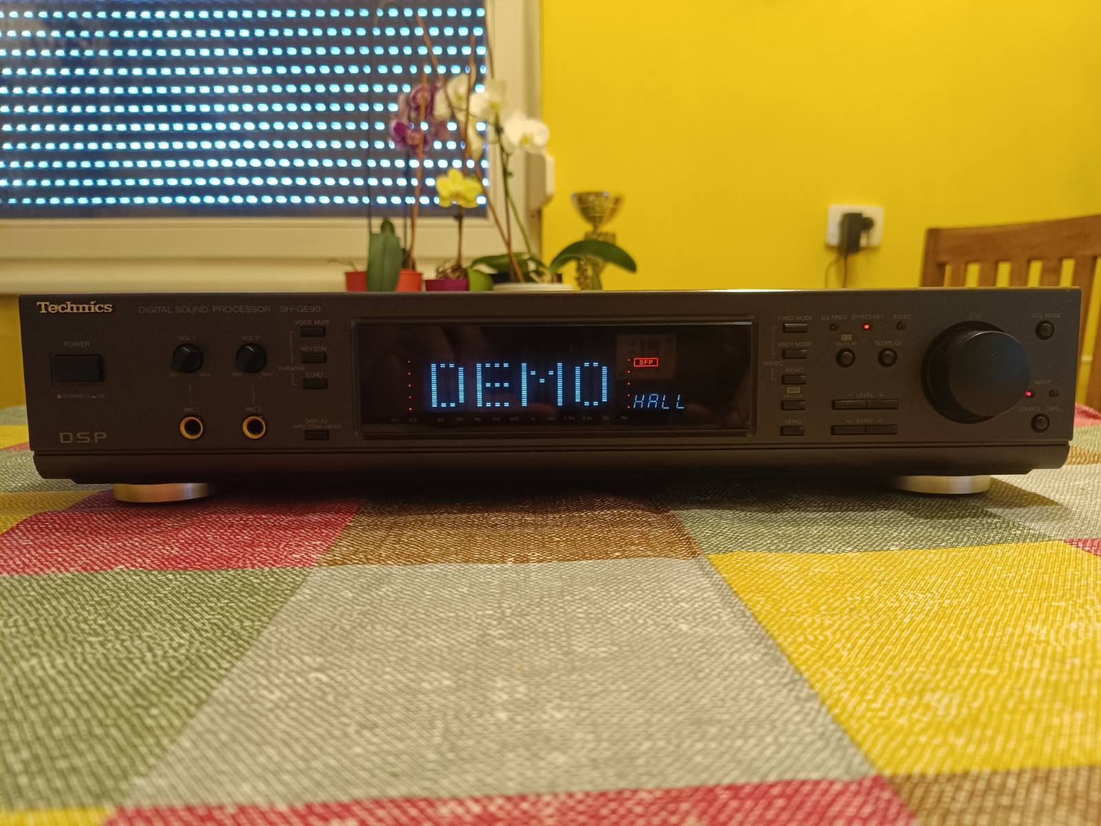 Technics SH-GE90 Equalizer Digital Sound Processor