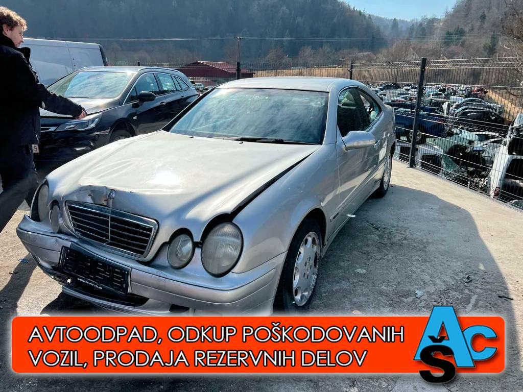 Mercedes-Benz CLK coupe 200 Komp.-Coupe AVANTGARDE,l2000,km1111, 2000 l.