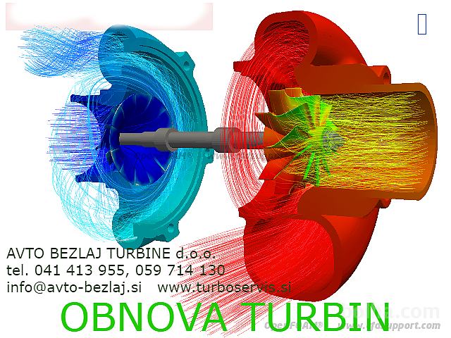 Turbina. Obnova turbin za MERCEDES-BENZ #781743-0003