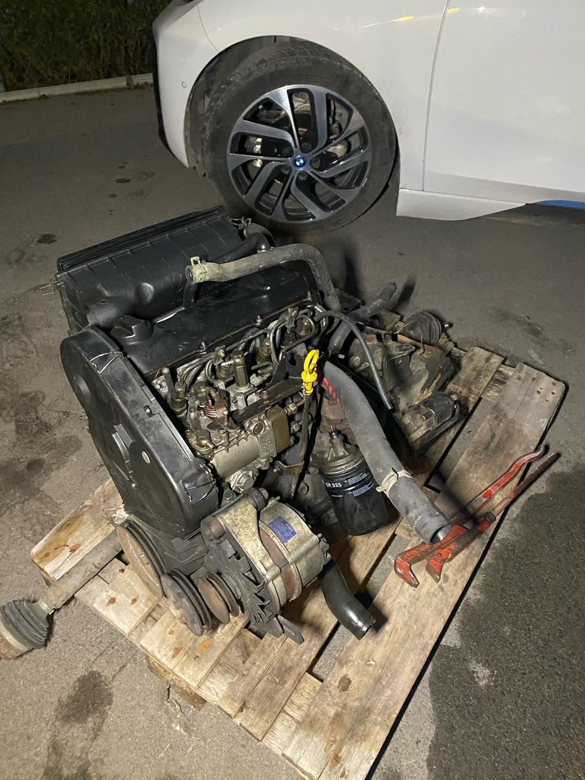volkswagen vw golf 2 1.6d motor