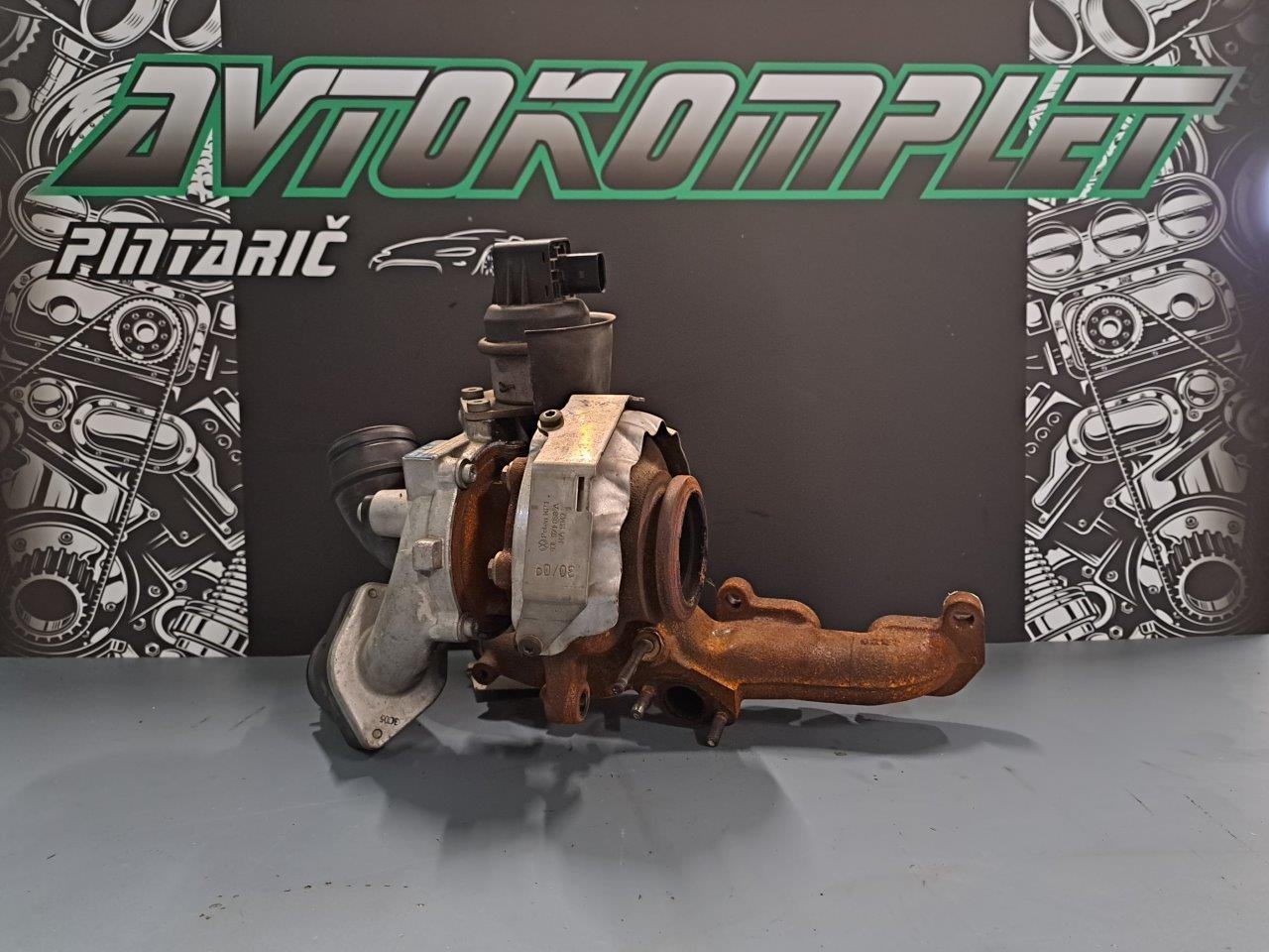 VW Polo 6r 1.6 TDI 55kw turbina turbo 03l253016h