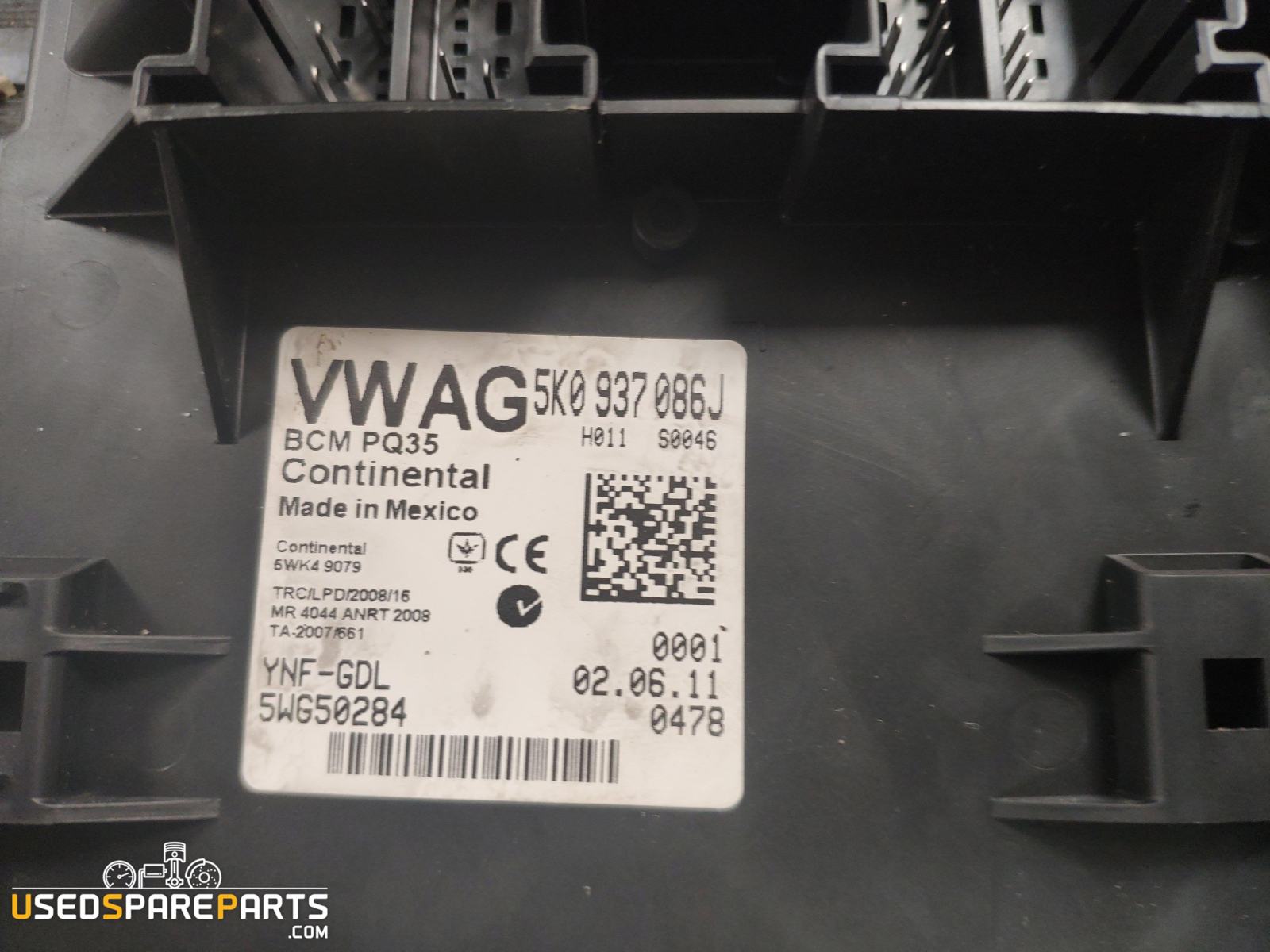 BCM MODUL VOLKSWAGEN GOLF 6, 2011