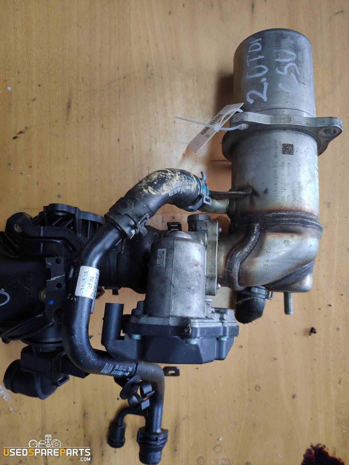 EGR+HLADILNIK EGR AUDI A6 2.0 TDI CSV