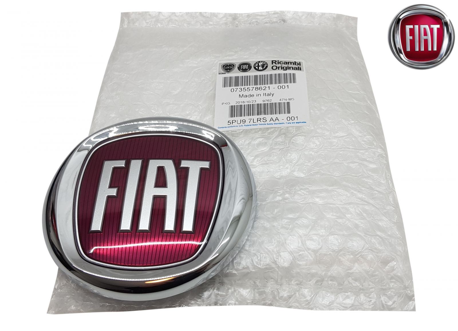 FIAT EMBLEM ORIGINAL 735578621