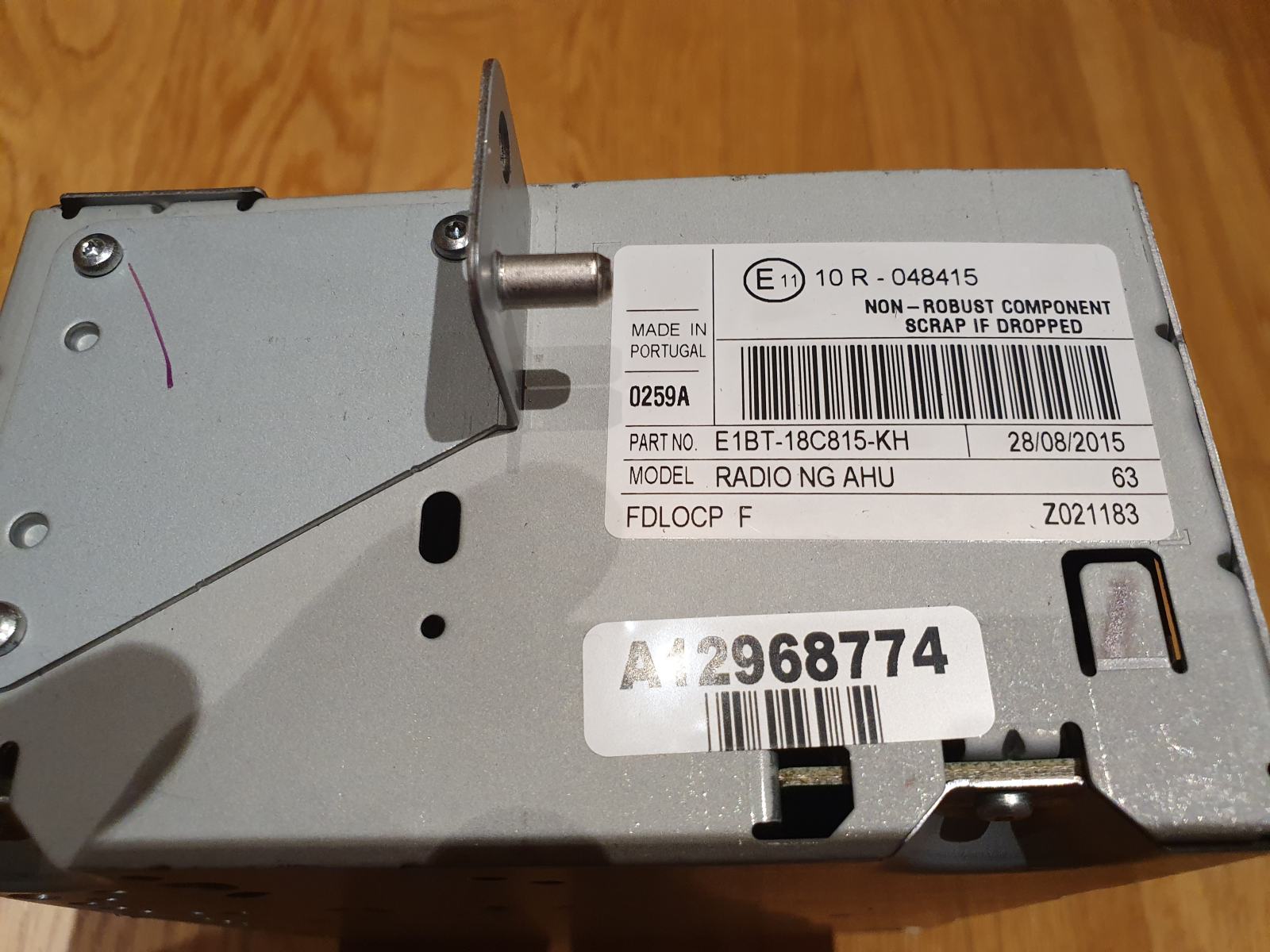 Originalen Radio (ACM) za Ford C-Max (E1BT-18C815-KH)
