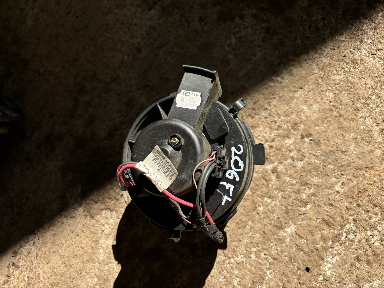 Peugeot 206 kabinski ventilator