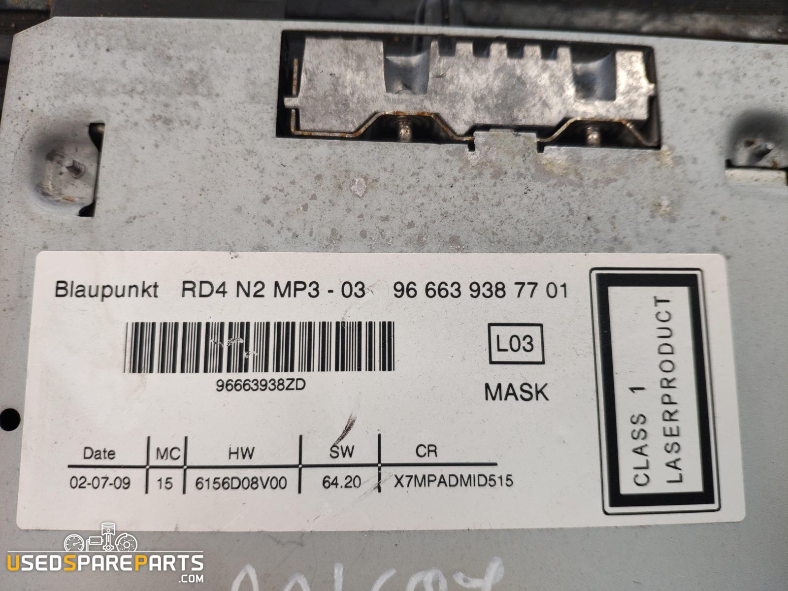 RADIO RENAULT MODUS 2010