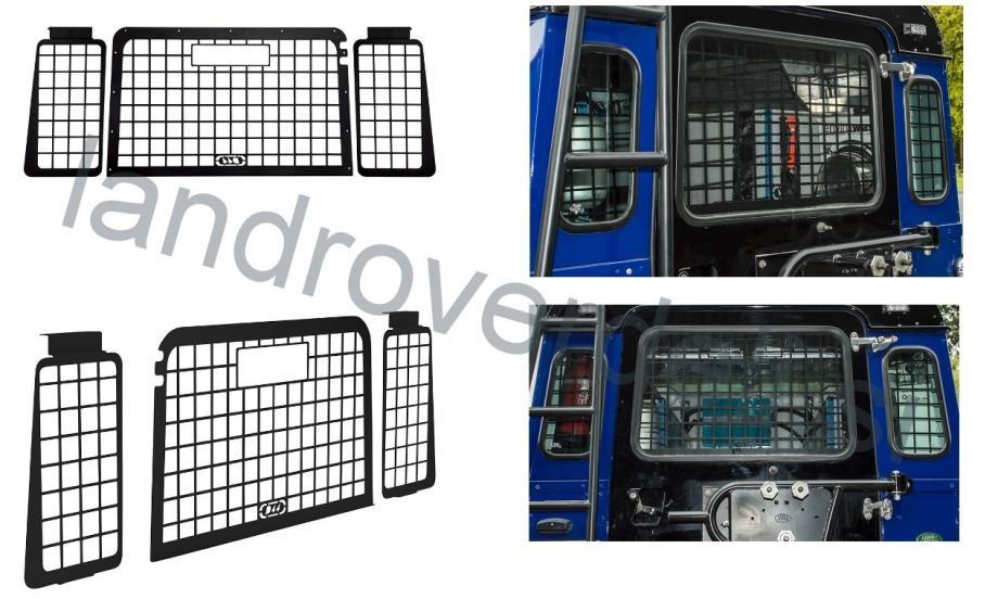 ZAŠČITA ZADNJEGA OKNA ZA VOZILO LAND ROVER DEFENDER*MREŽA*