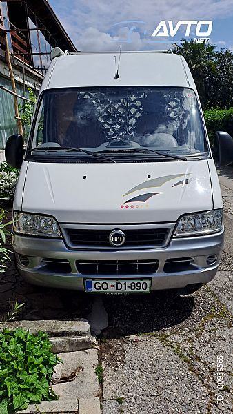 prodam avtodom Fiat Ducato 2,8 JTD 4 ležišča