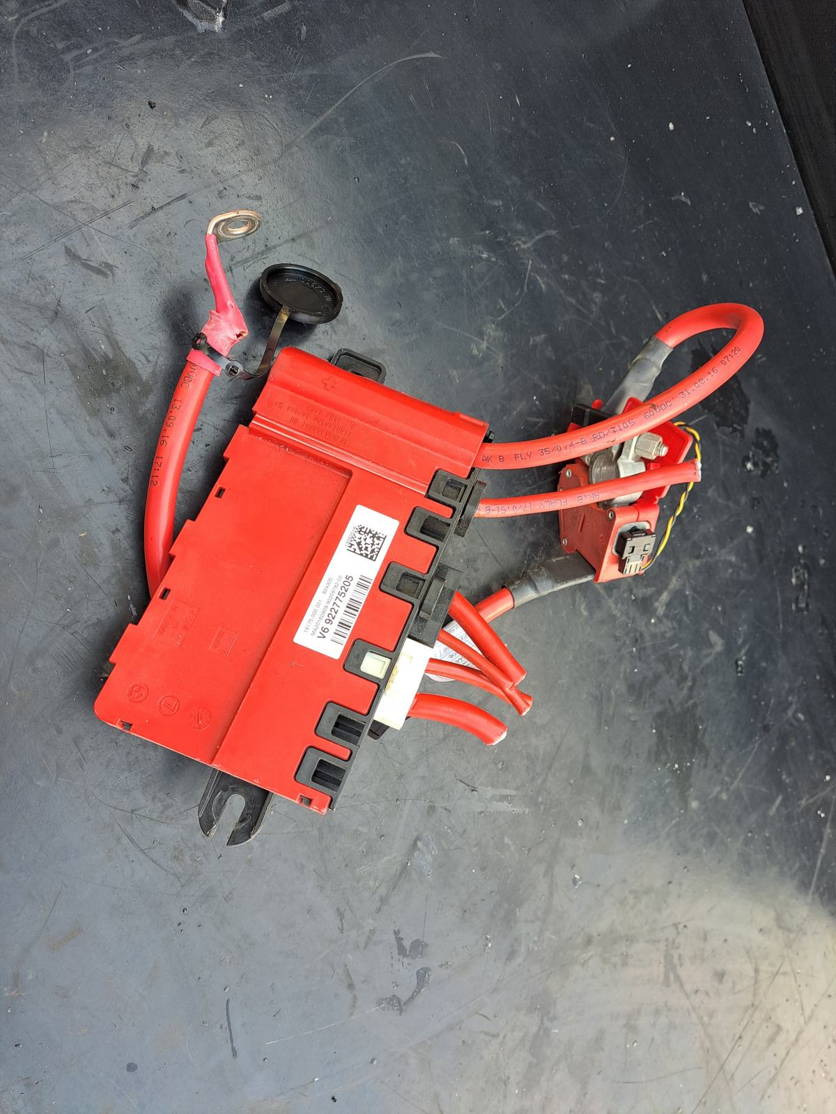 BMW 3 F31 2016 plus kabel modul 922775205