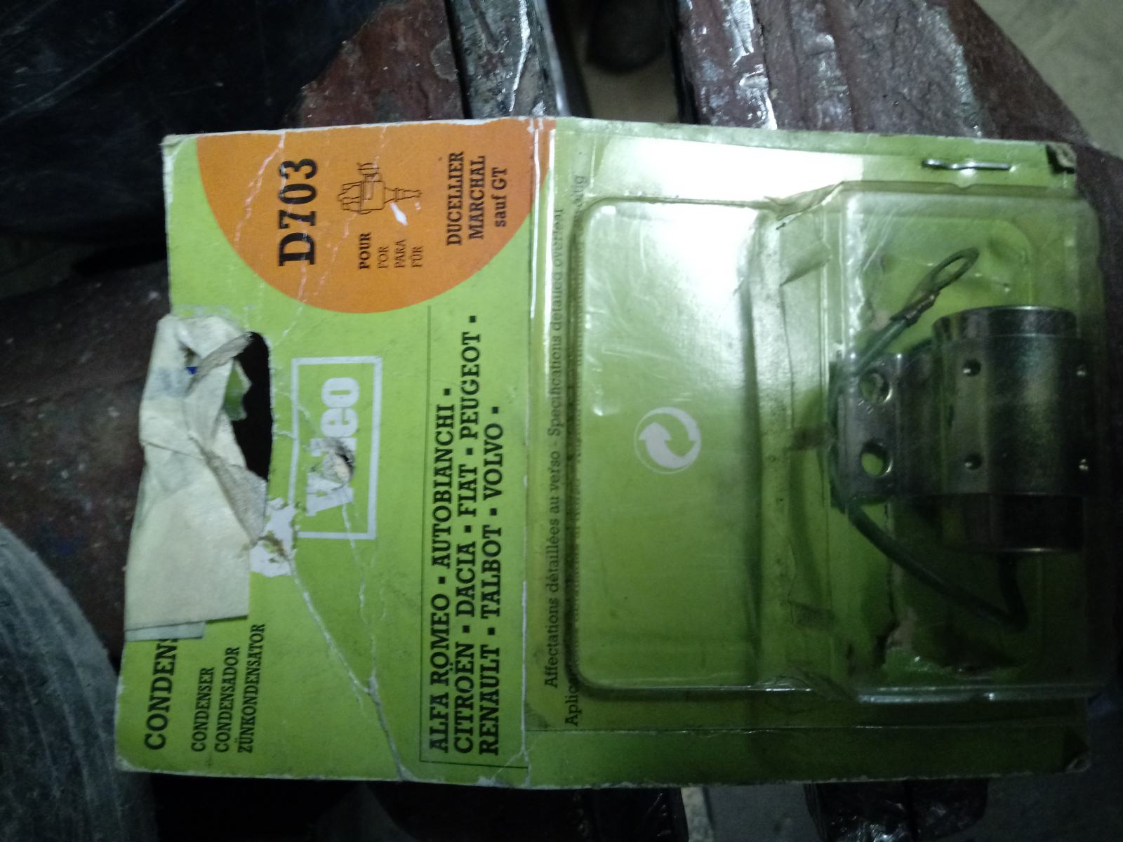 Kondenzator Valeo D703