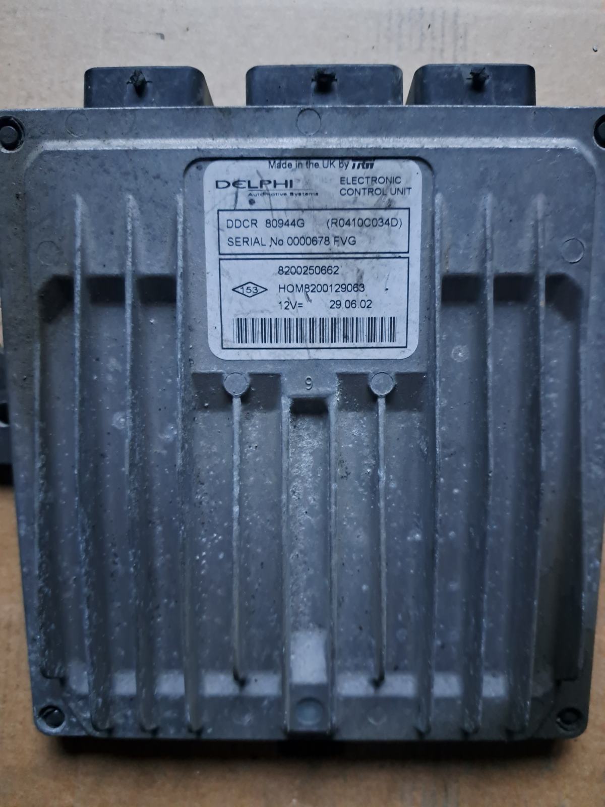 MOTORNI RAČUNALNIK ECU 1.5 Dci Renault Clio DDCR 80944G