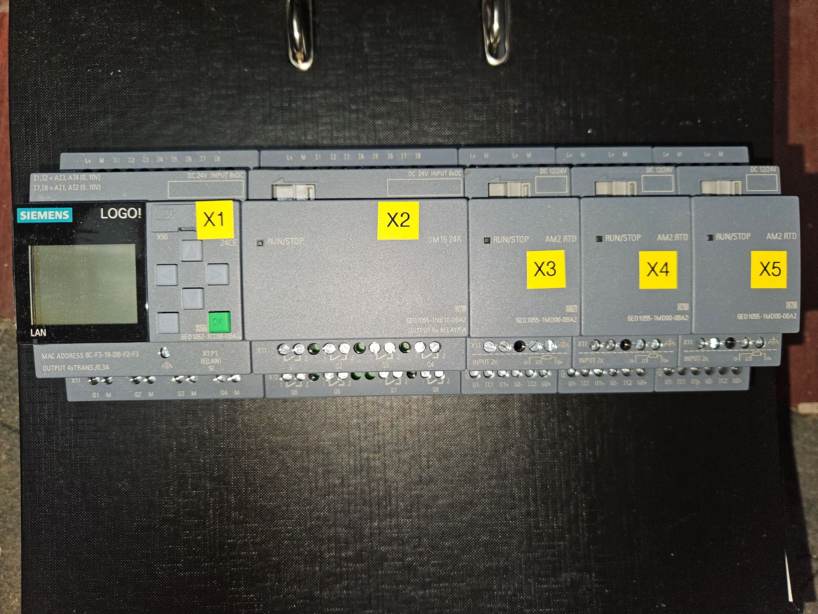 PLC Siemens Logo + razširitveni moduli