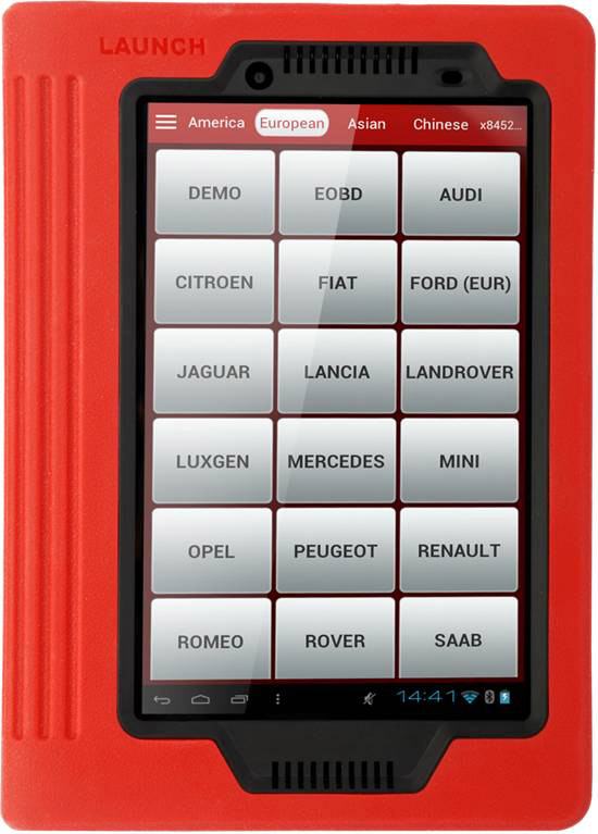AVTODIAGNOSTIKA LAUNCH X431 EURO PRO full set original