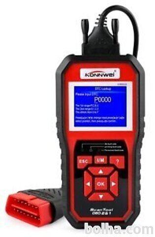 Naprava za avto diagnostiko KW850, OBD2