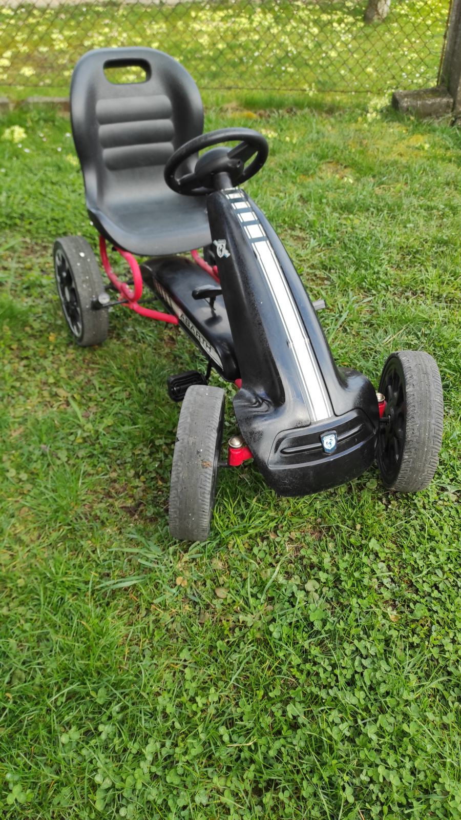 Go kart Abarth na pedala