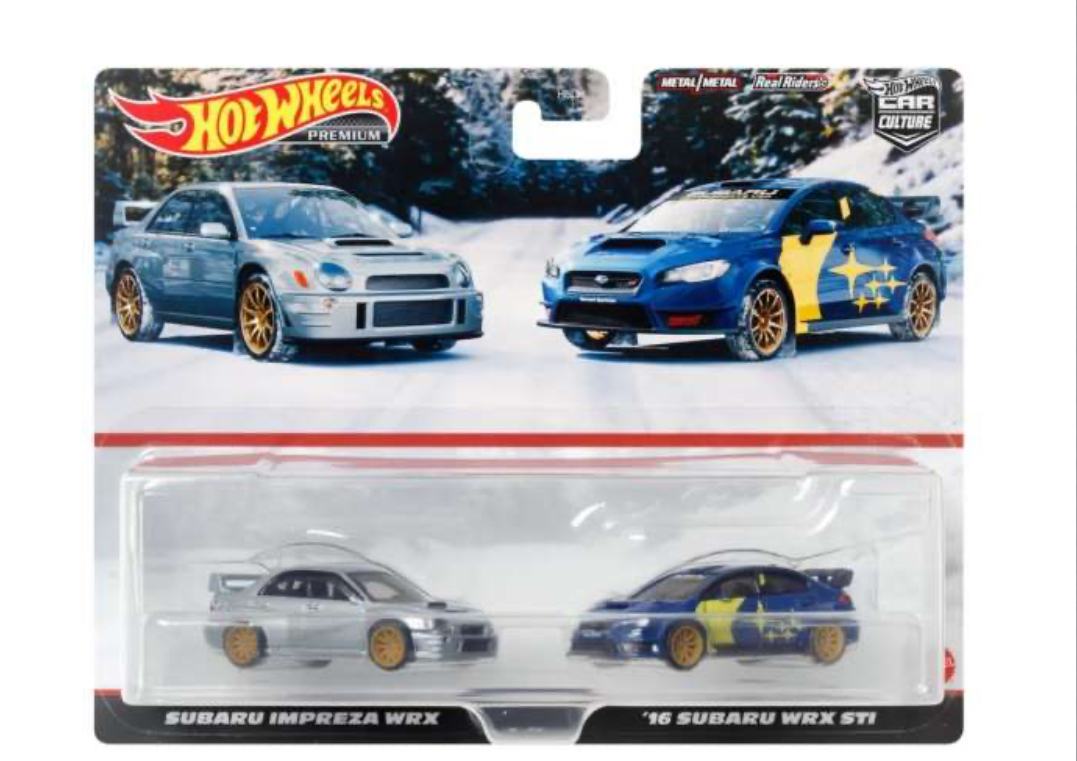 Hot wheels team transport Subaru