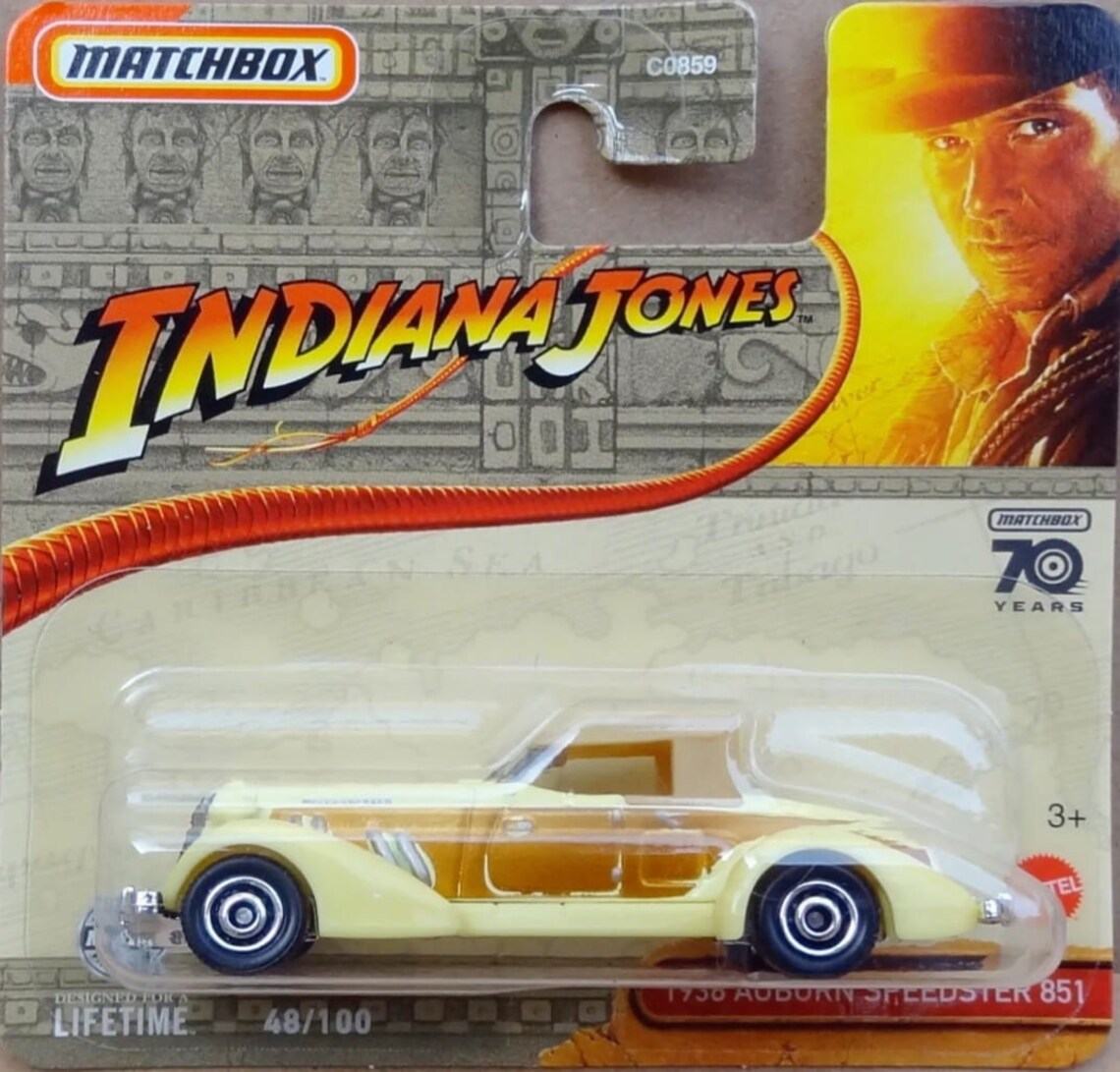 Matchbox 1936 Auburn Speedster 851 Indiana Jones