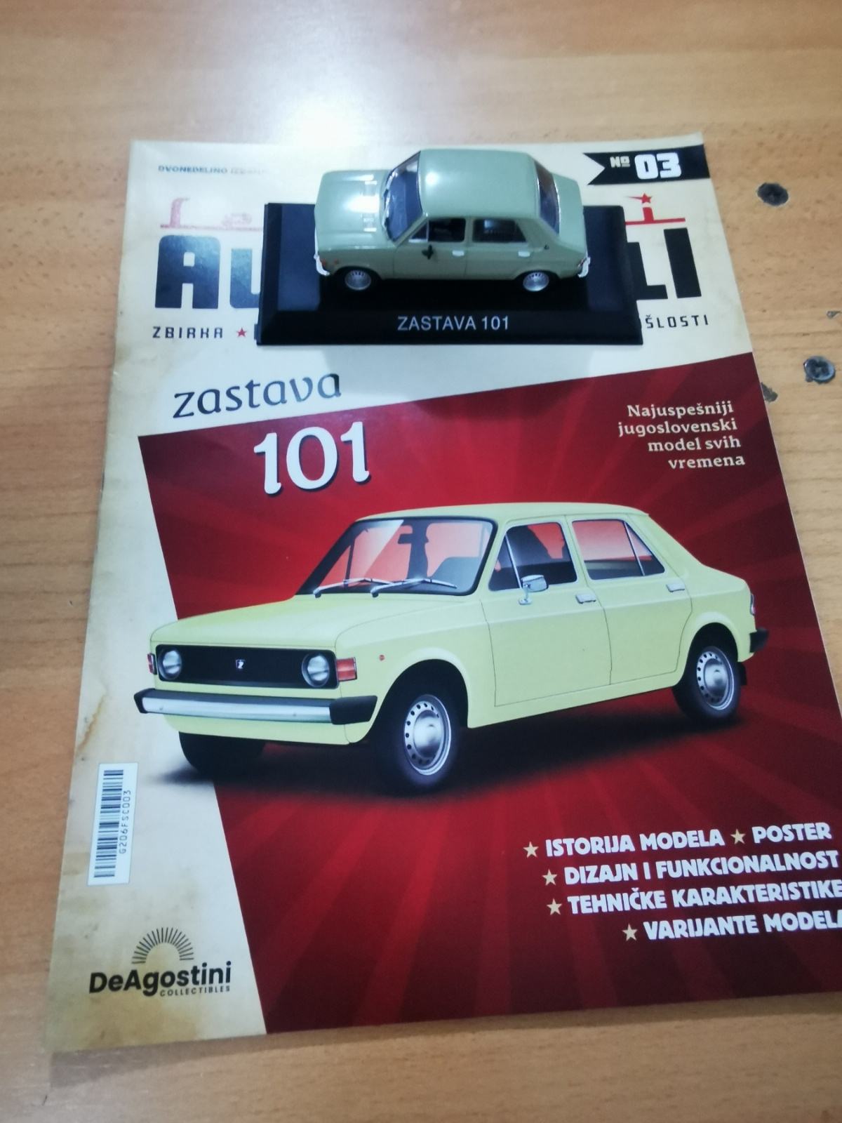 Legendarni avtomobili št. 3 Zastava 101 Stojadin