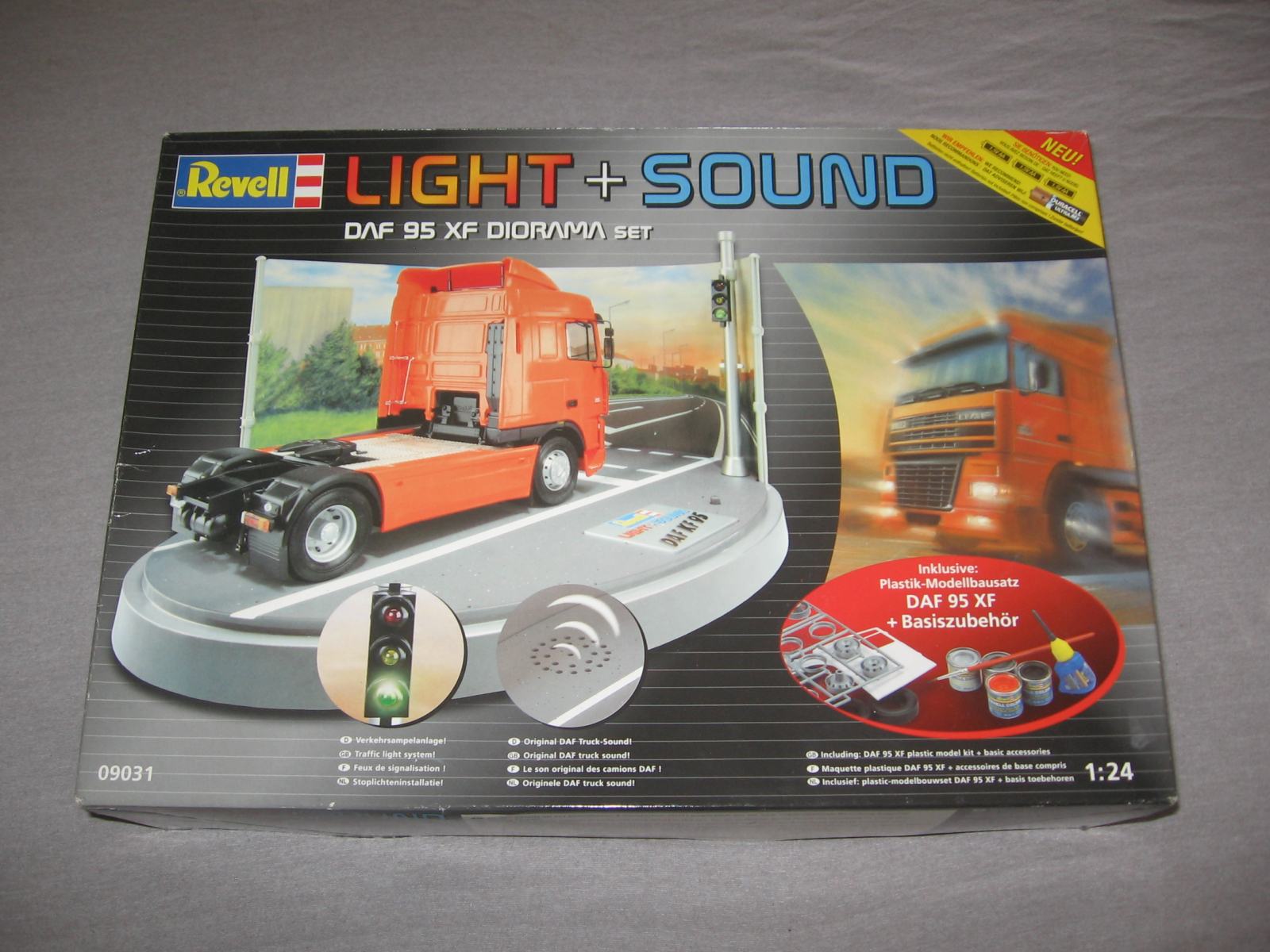 Maketa Revell DAF95XF Diorama Set, Light+Sound 1/24