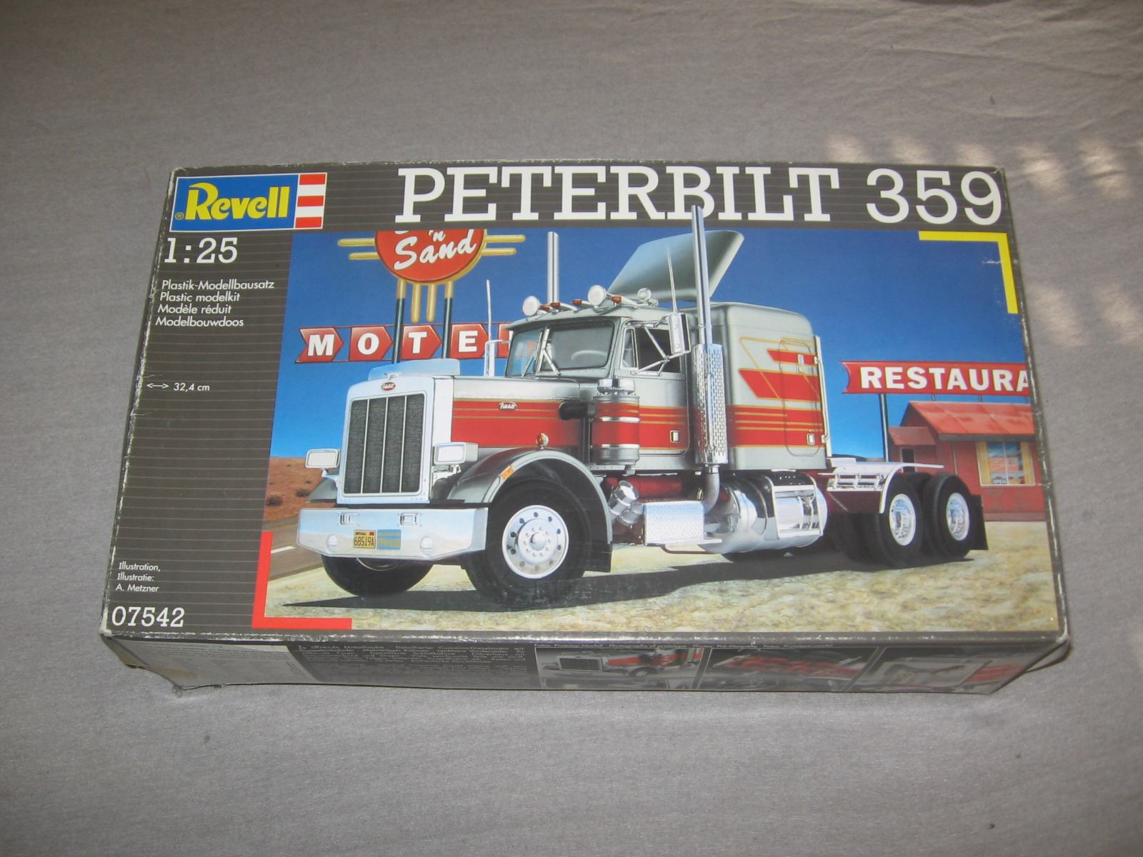 Maketa Revell Peterbilt 359 1/25