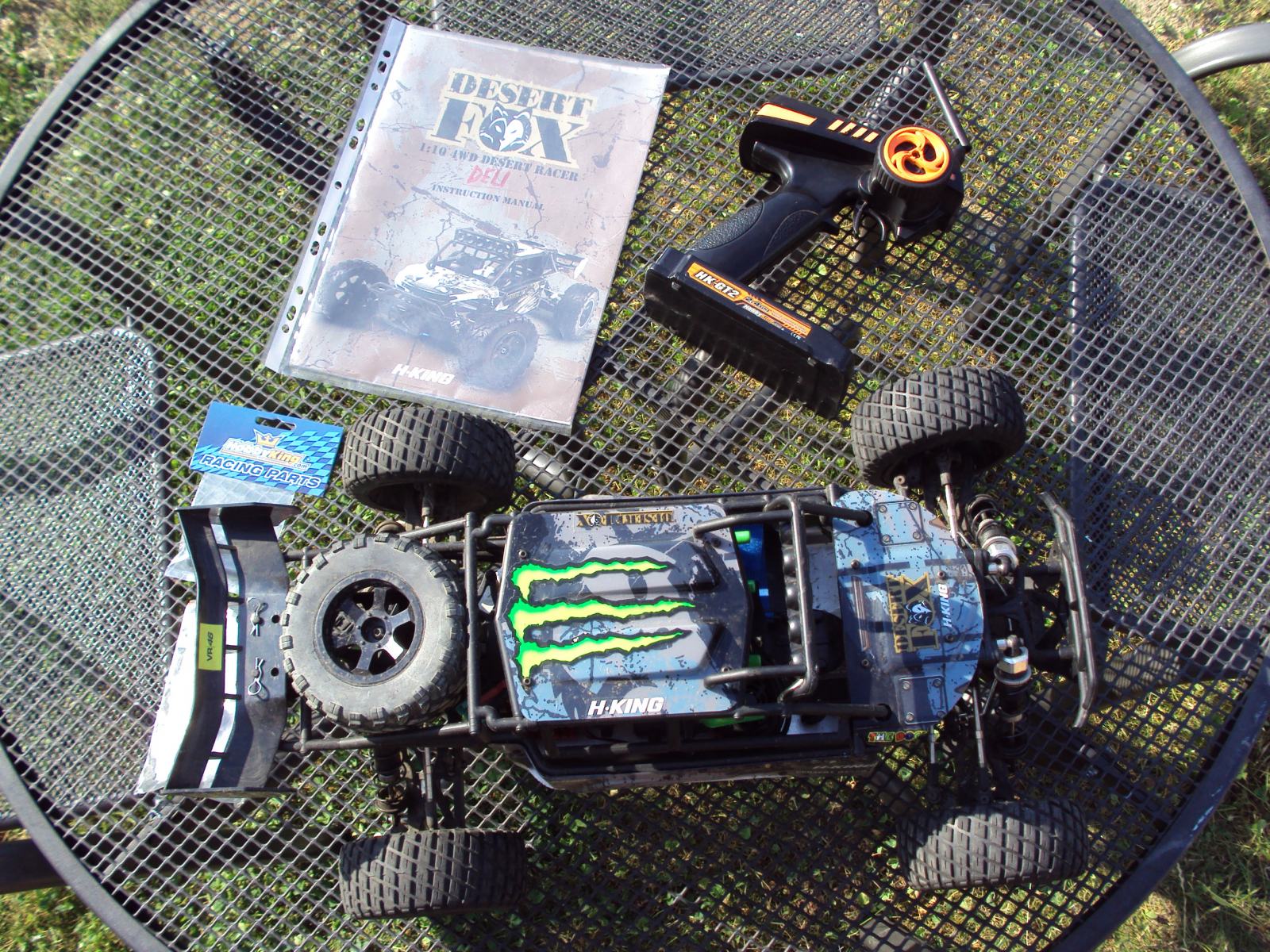 RC avto Desert Fox buggy brushless RTR