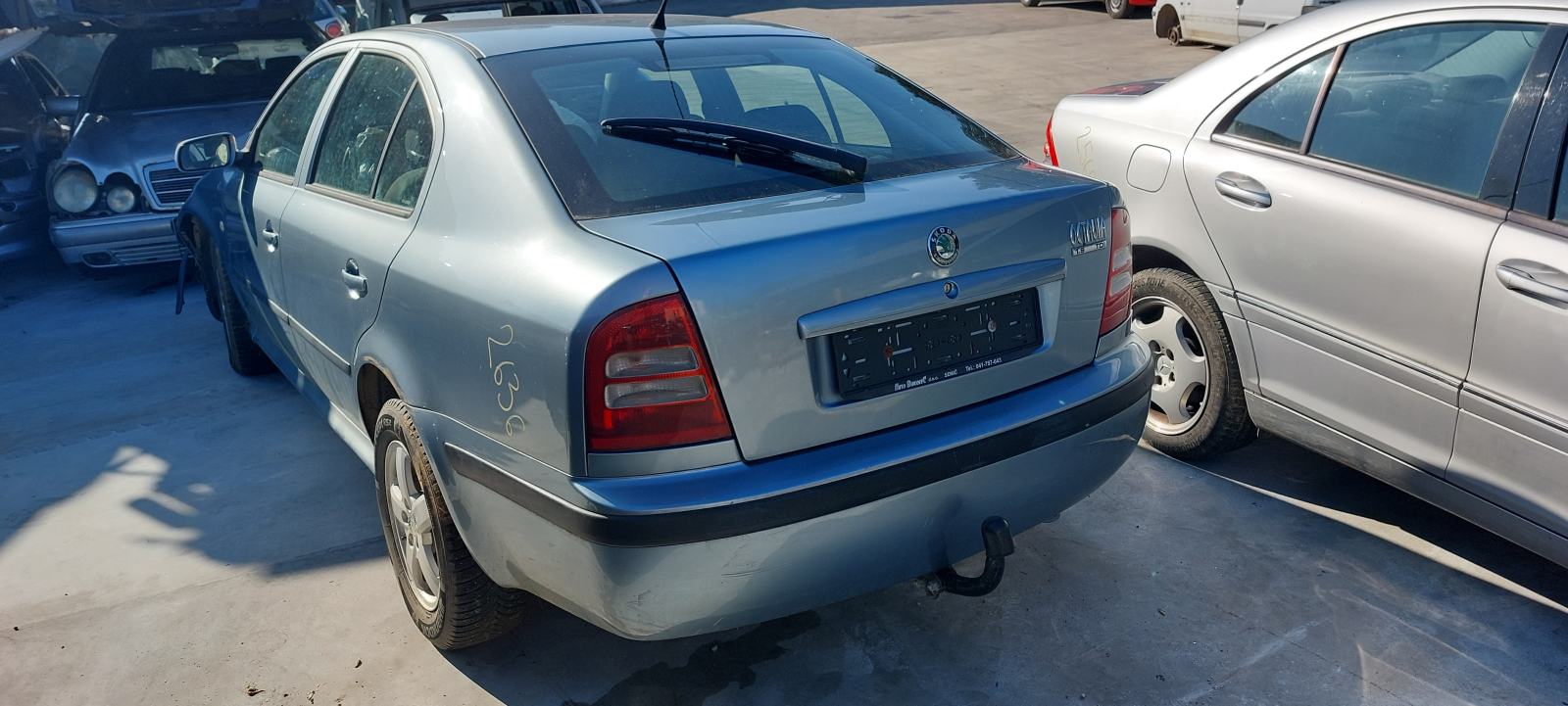 ŠKODA OCTAVIA 1.9TDI 66KW L.2004 MOTOR ALH. MENJALNIK EGR