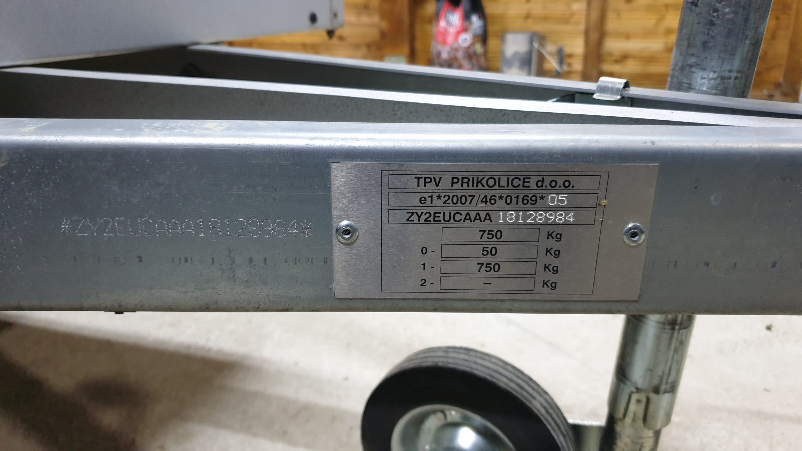 Prodam prikolico za Karting