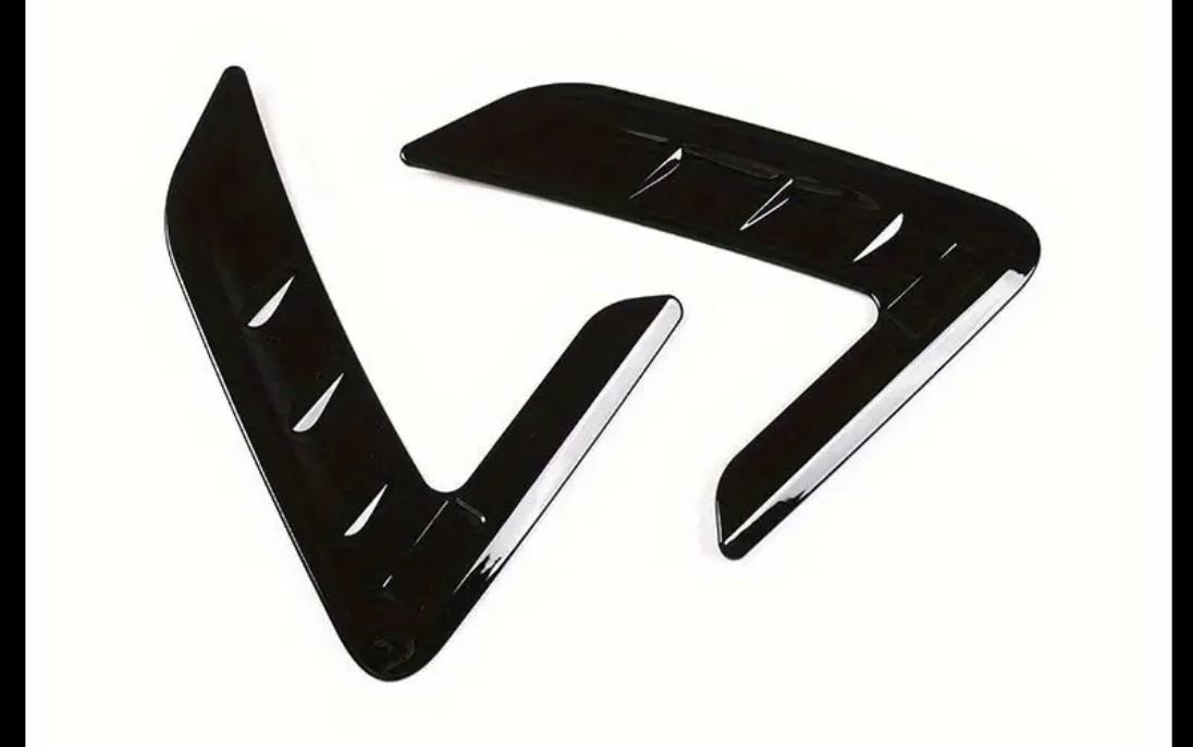 ABS okrasni stranski letaki za BMW serija 3 g20 v piano black barvi