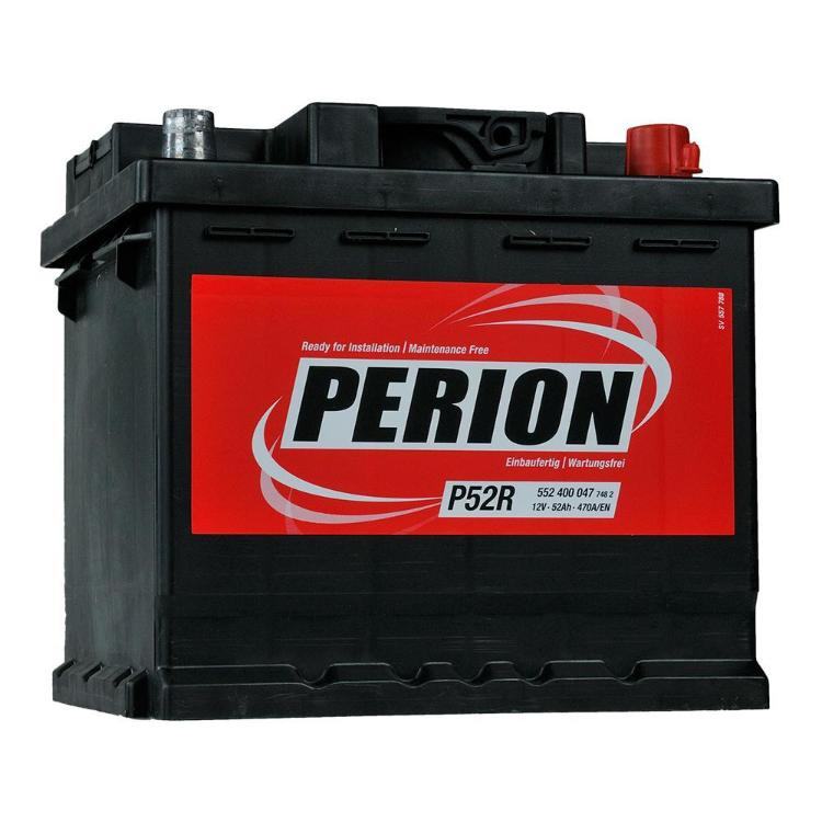 Akumulator Perion 12V, 52Ah, 470A