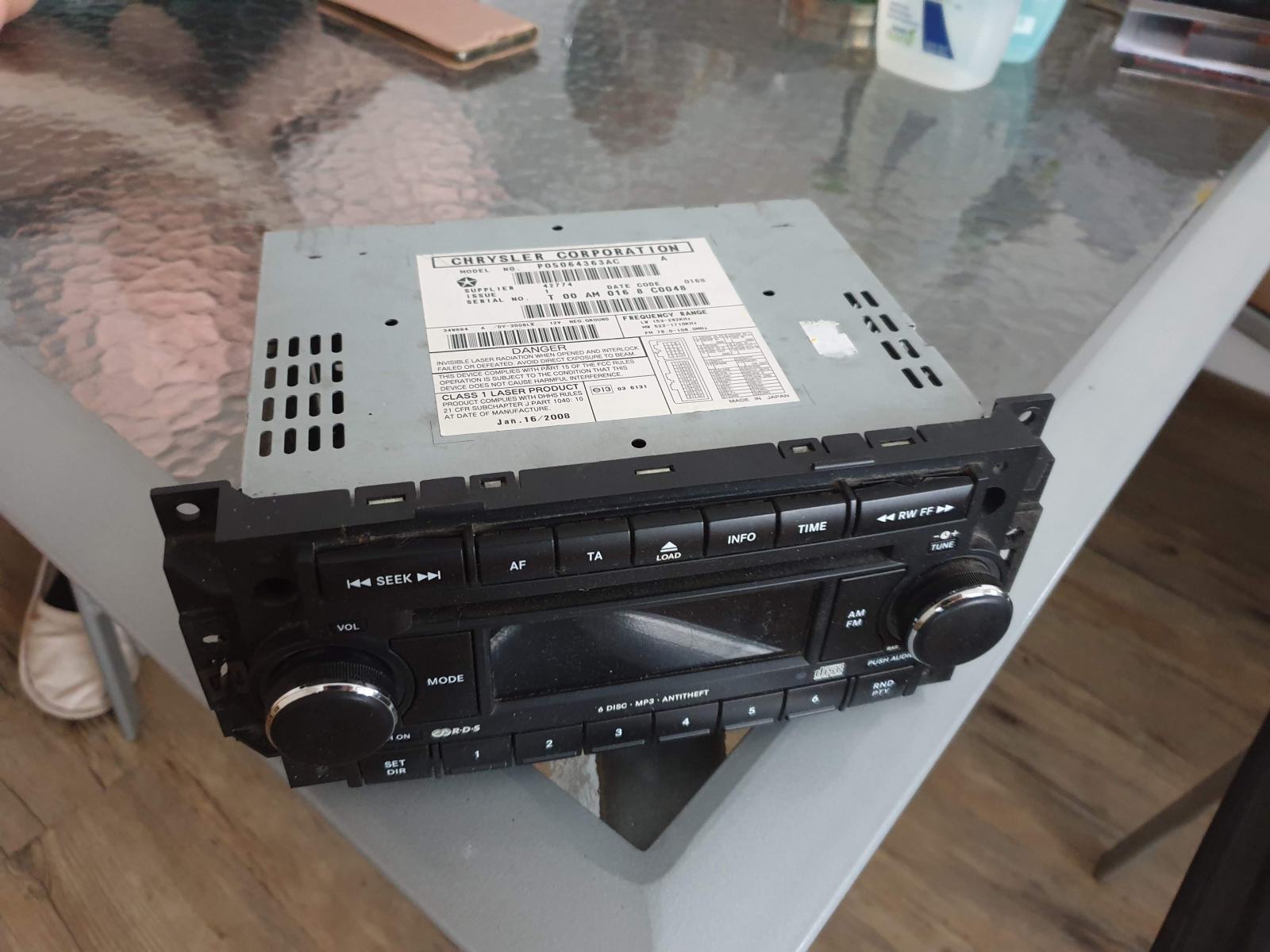Avto radio Dodge Caliber OEM