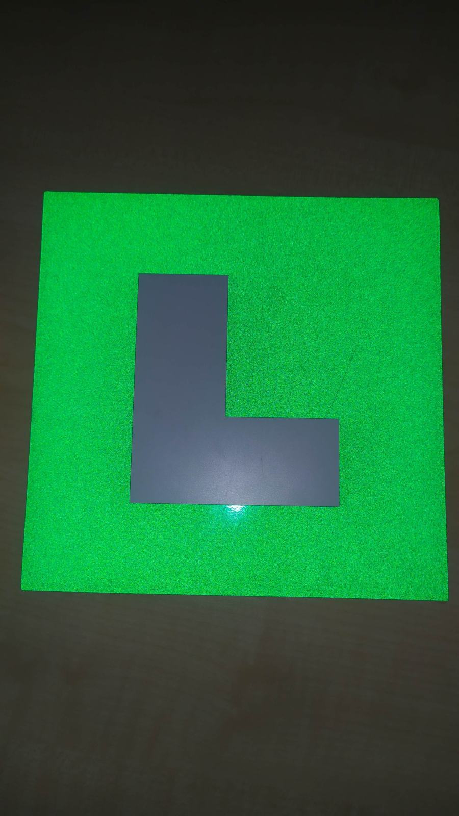 L tablica (magnetna)