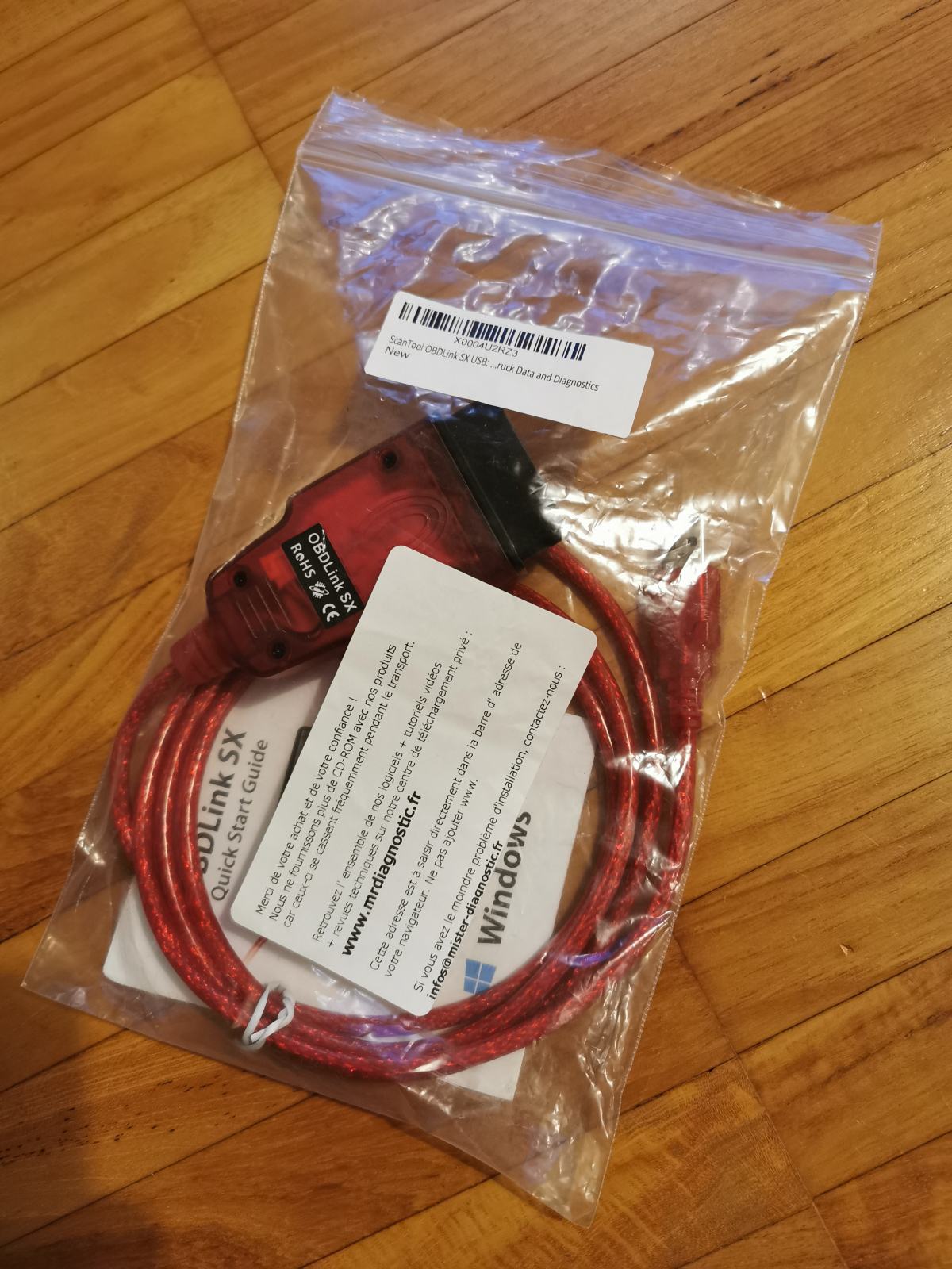OBDLink SX USB OBD adapter