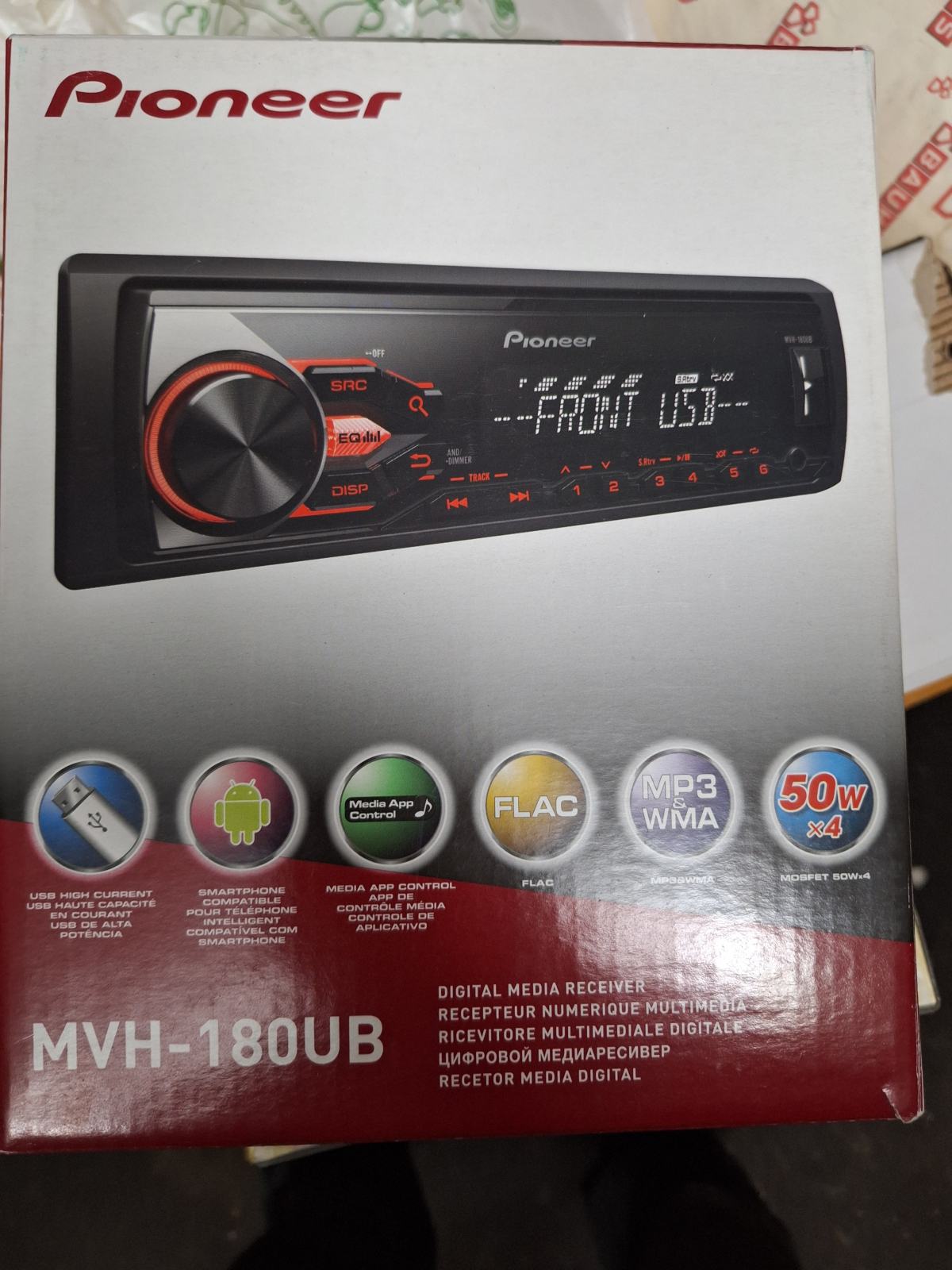 Prodam avto radio Pioneer MVH-180UB