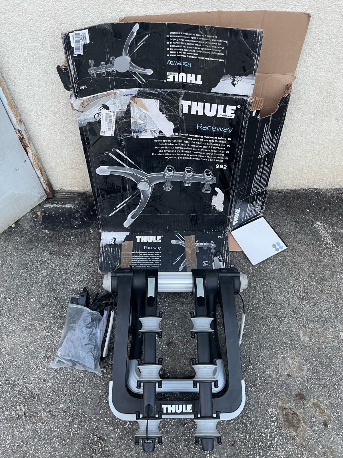 Thule Raceway 992 nosilec za 3 kolesa